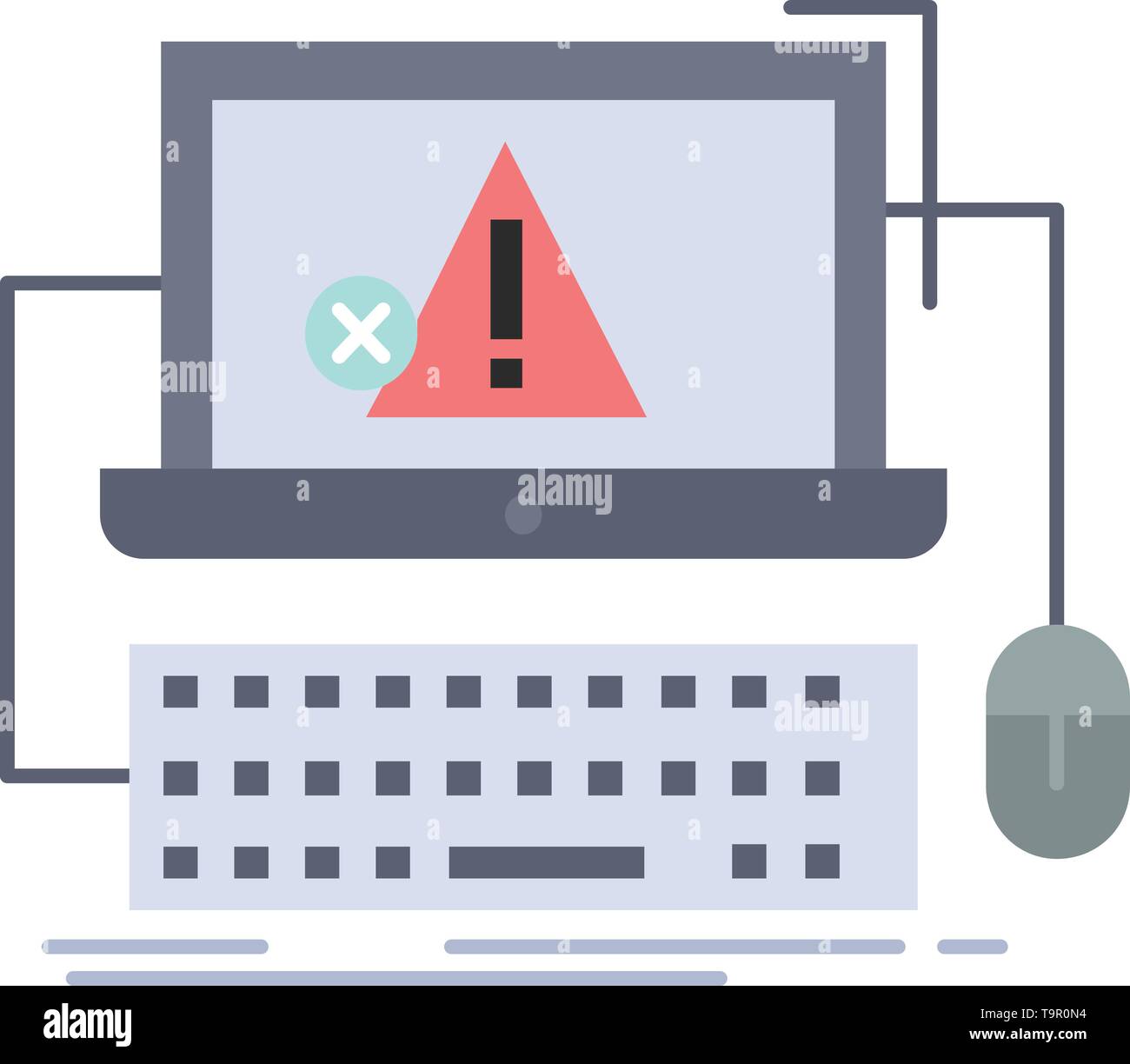 Connection to server interrupted Stock Vector Images - Alamy