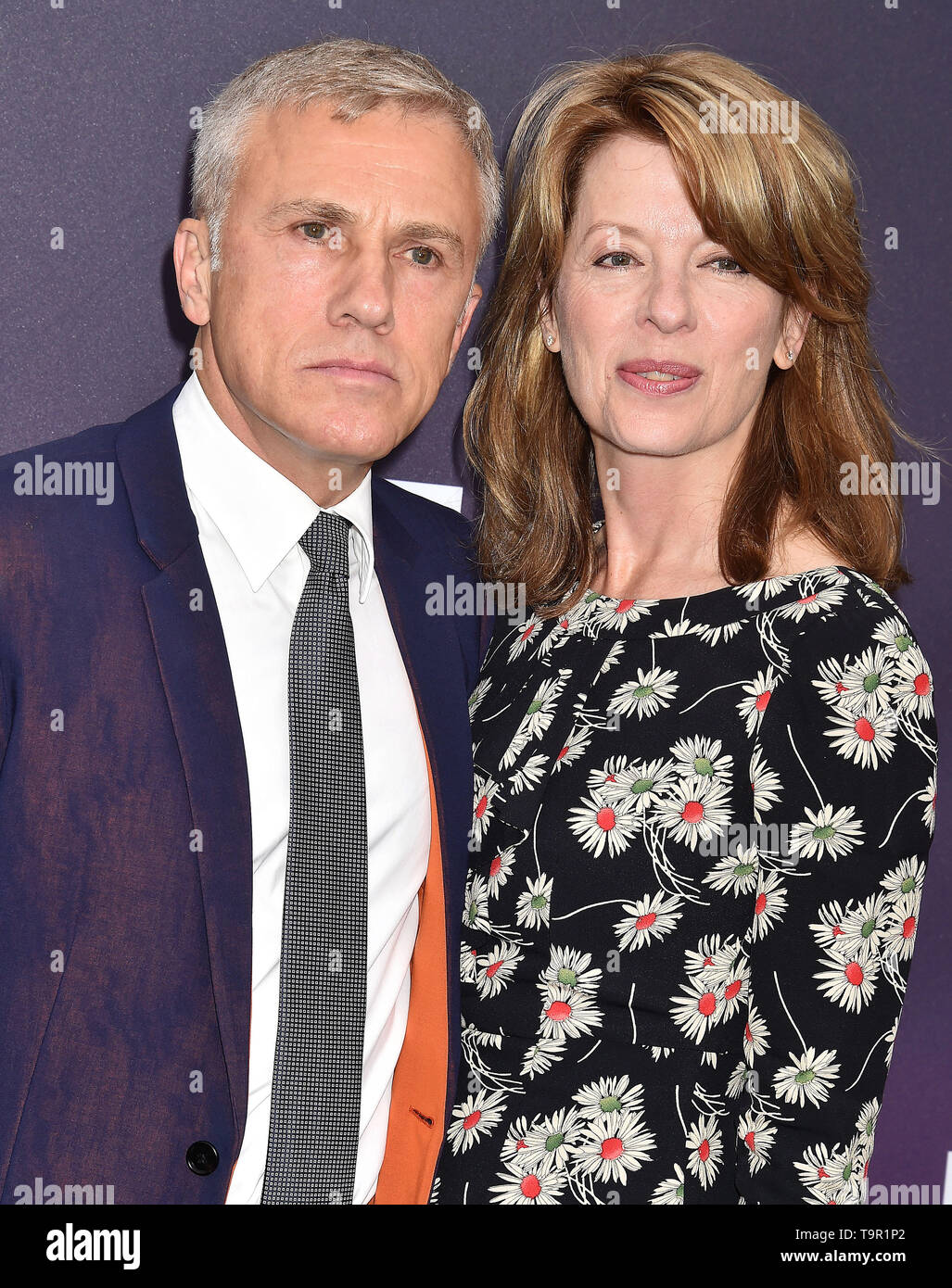 LOS ANGELES, CA - MAY 18: Christoph Waltz (L) and Judith Holste attend ...