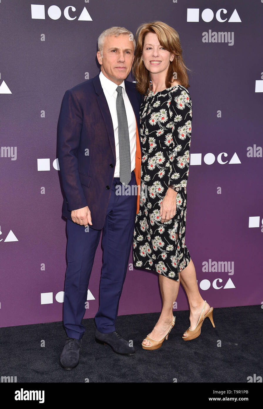 LOS ANGELES, CA - MAY 18: Christoph Waltz (L) and Judith Holste attend ...