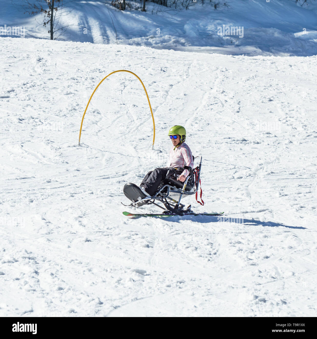 Mono ski hi-res stock photography and images - Alamy