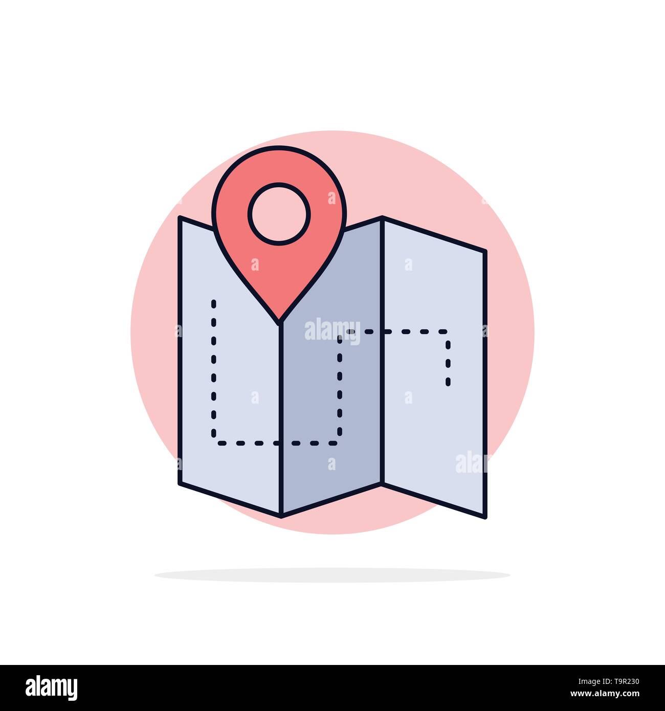 Drift route Stock Vector Images - Alamy