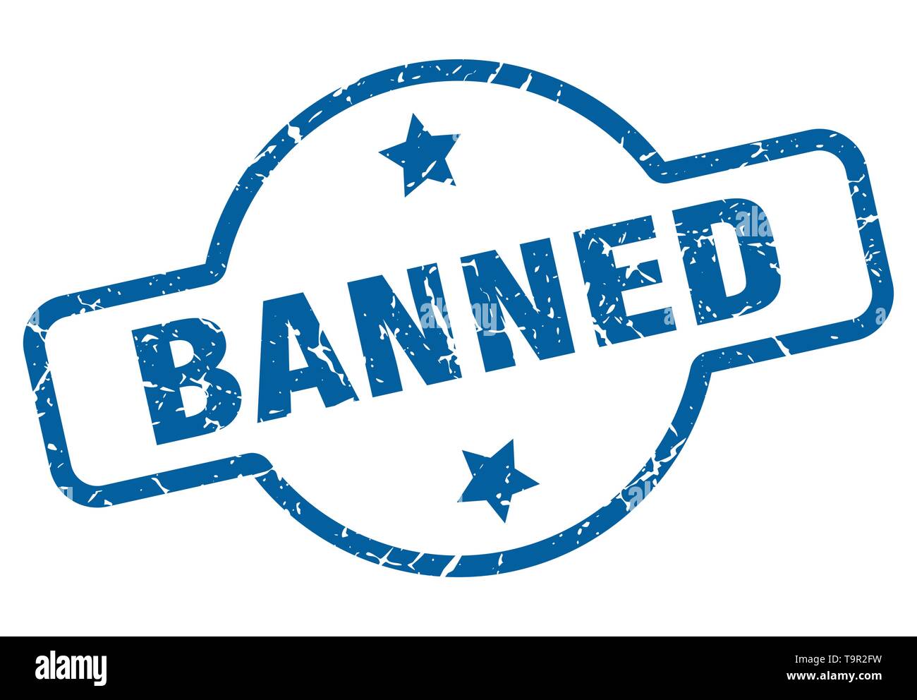 banned vintage stamp. banned sign Stock Vector Image & Art - Alamy