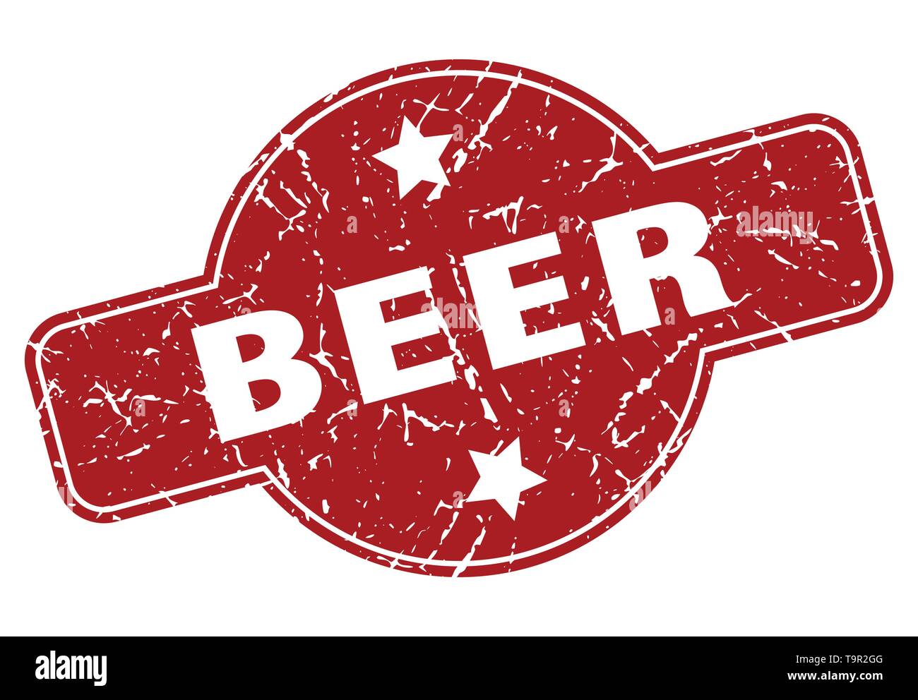 Delicious cold beer red Stock Vector Images - Alamy