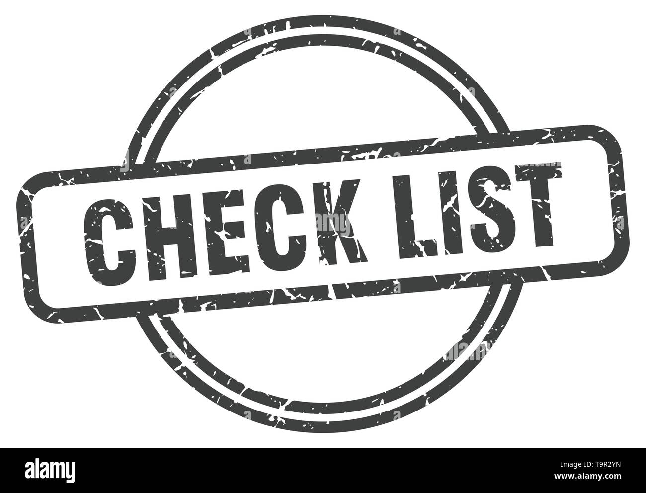 check list vintage stamp. check list sign Stock Vector Image & Art - Alamy