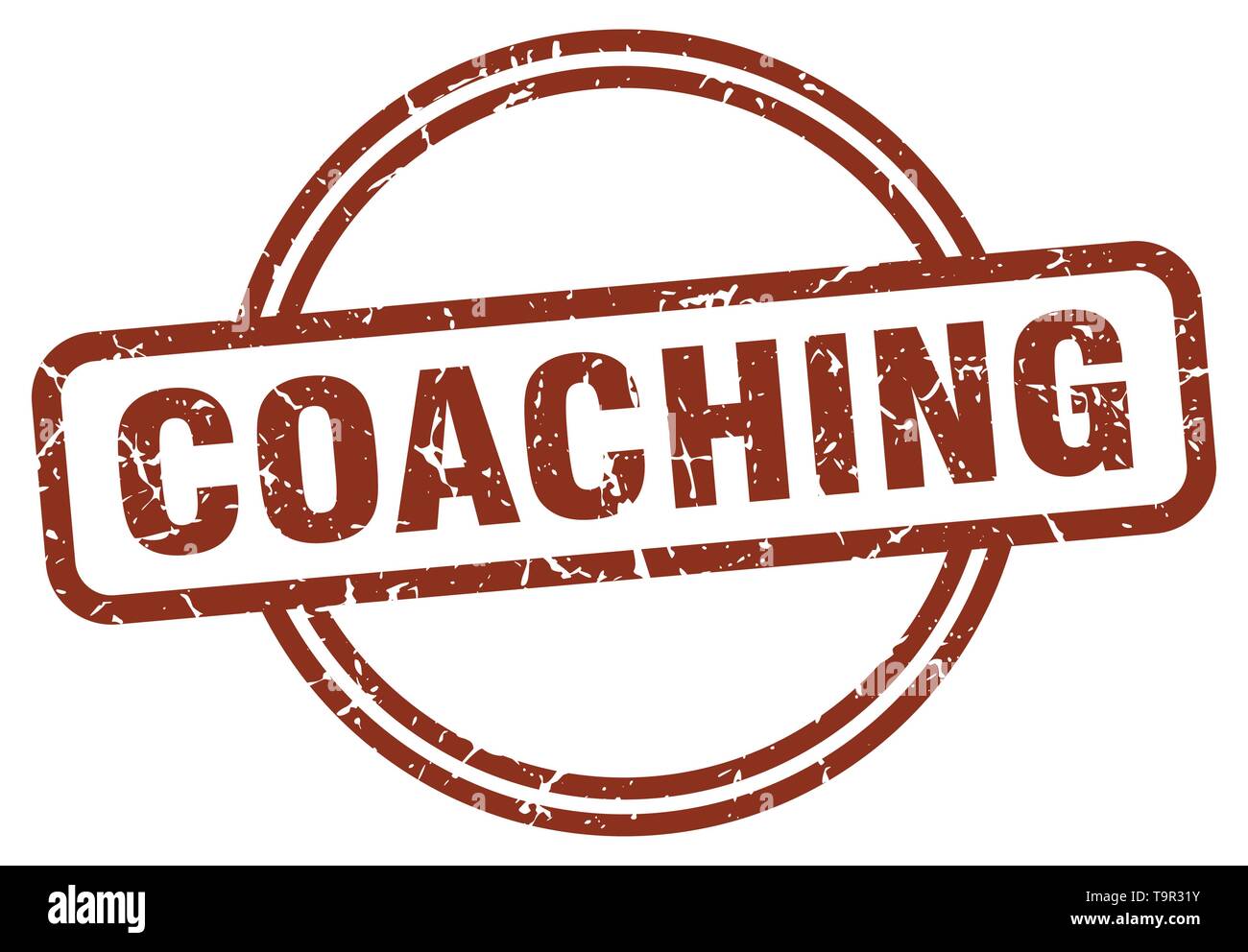 coaching stamp isolated on white Stock Vector Image & Art - Alamy