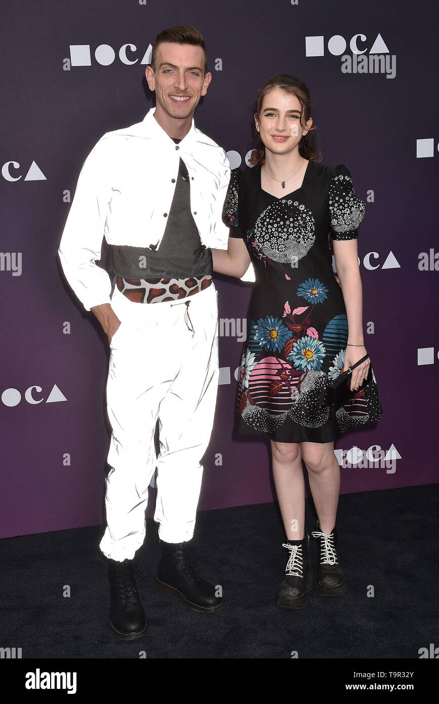 LOS ANGELES, CA - MAY 18: Nathan Makolandra (L) and Sabrina Soros ...