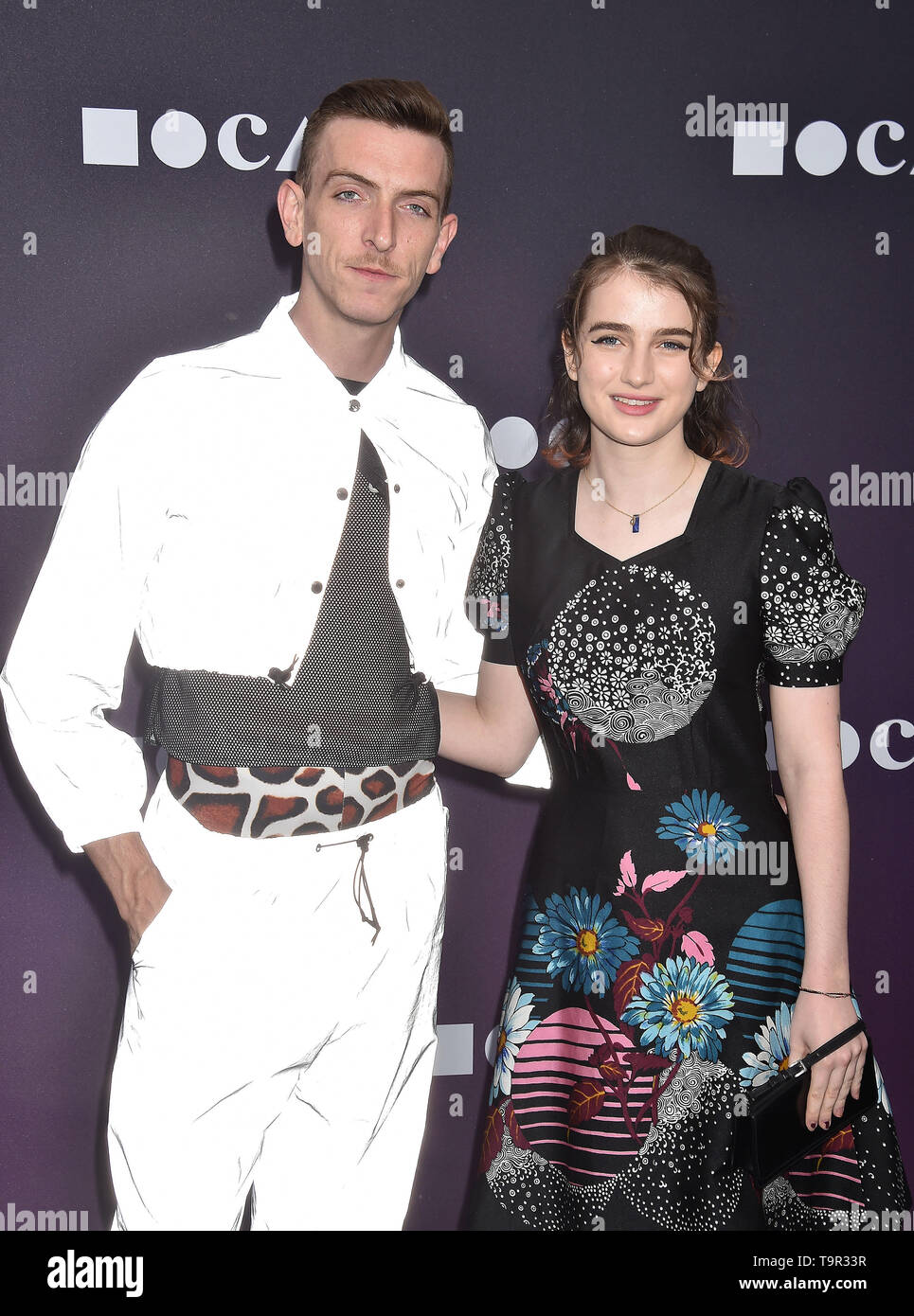 LOS ANGELES, CA - MAY 18: Nathan Makolandra (L) and Sabrina Soros ...