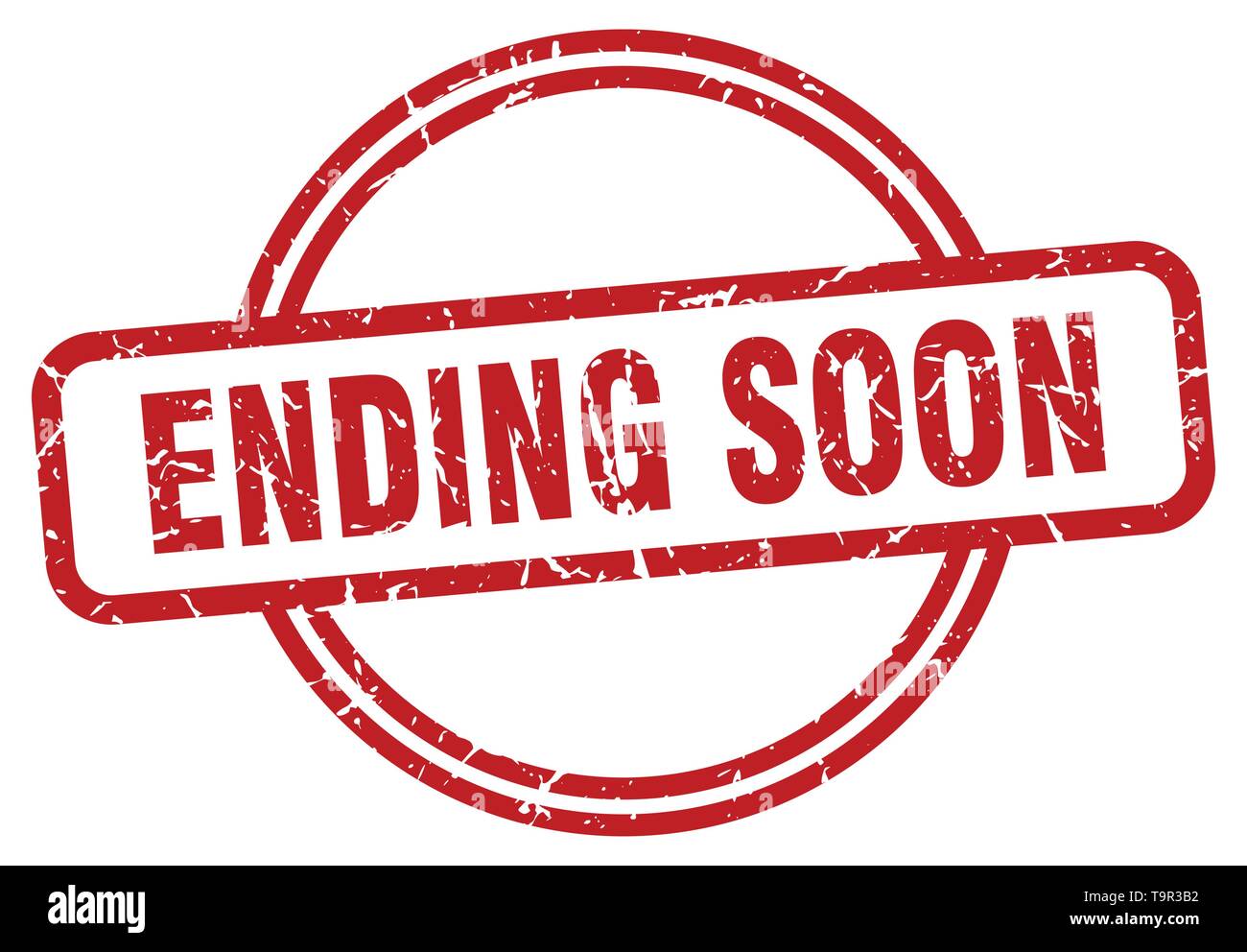 Ending soon banner Stock Vector Images - Alamy