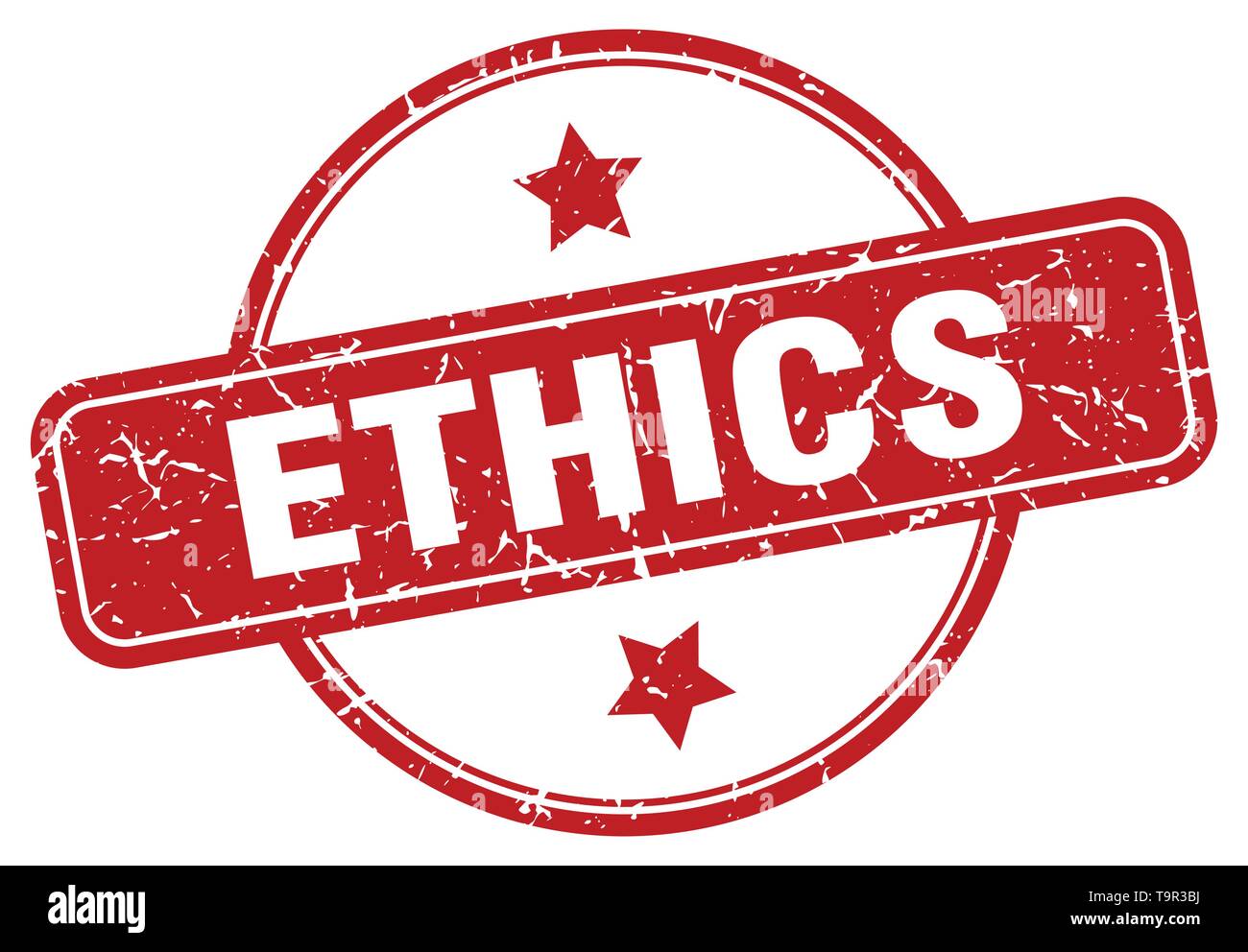ethics vintage round isolated stamp Stock Vector Image & Art - Alamy
