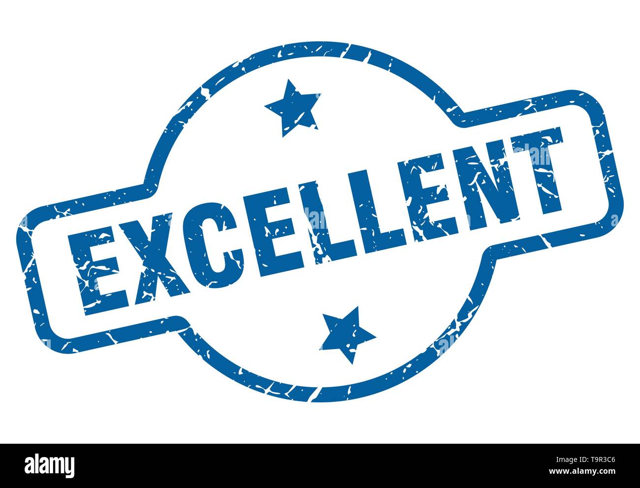 excellent vintage stamp. excellent sign Stock Vector Image & Art - Alamy