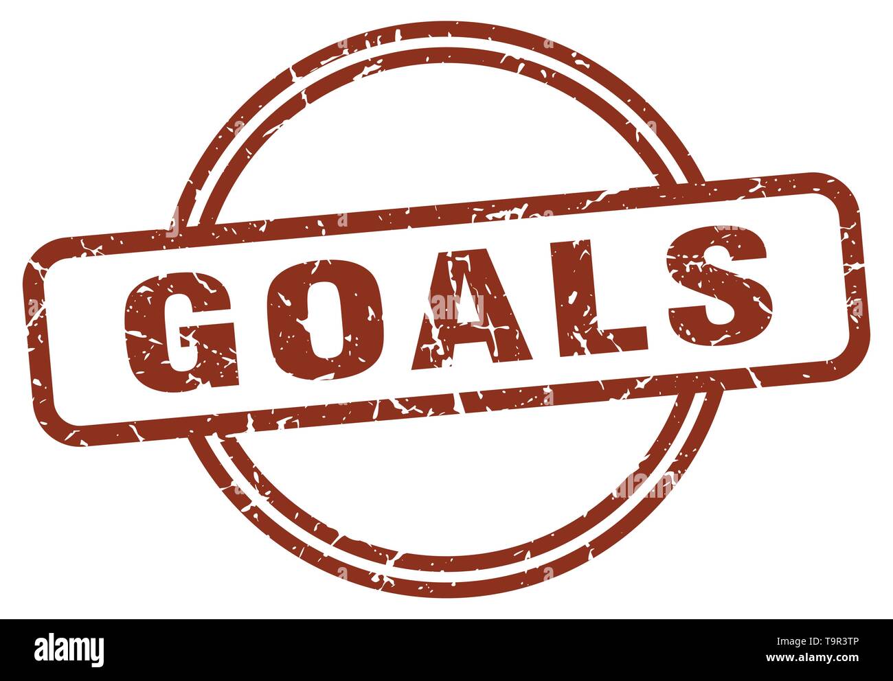 goals stamp isolated on white Stock Vector Image & Art - Alamy