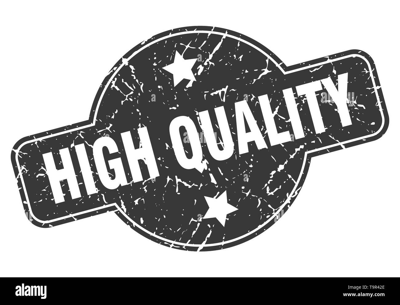 high quality round grunge isolated stamp Stock Vector Image & Art - Alamy