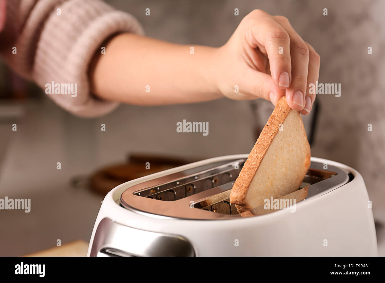 Preparing toasts hi-res stock photography and images - Alamy