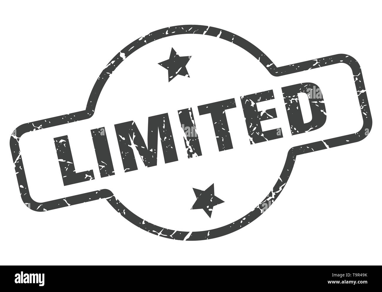 limited vintage round isolated stamp Stock Vector Image & Art - Alamy