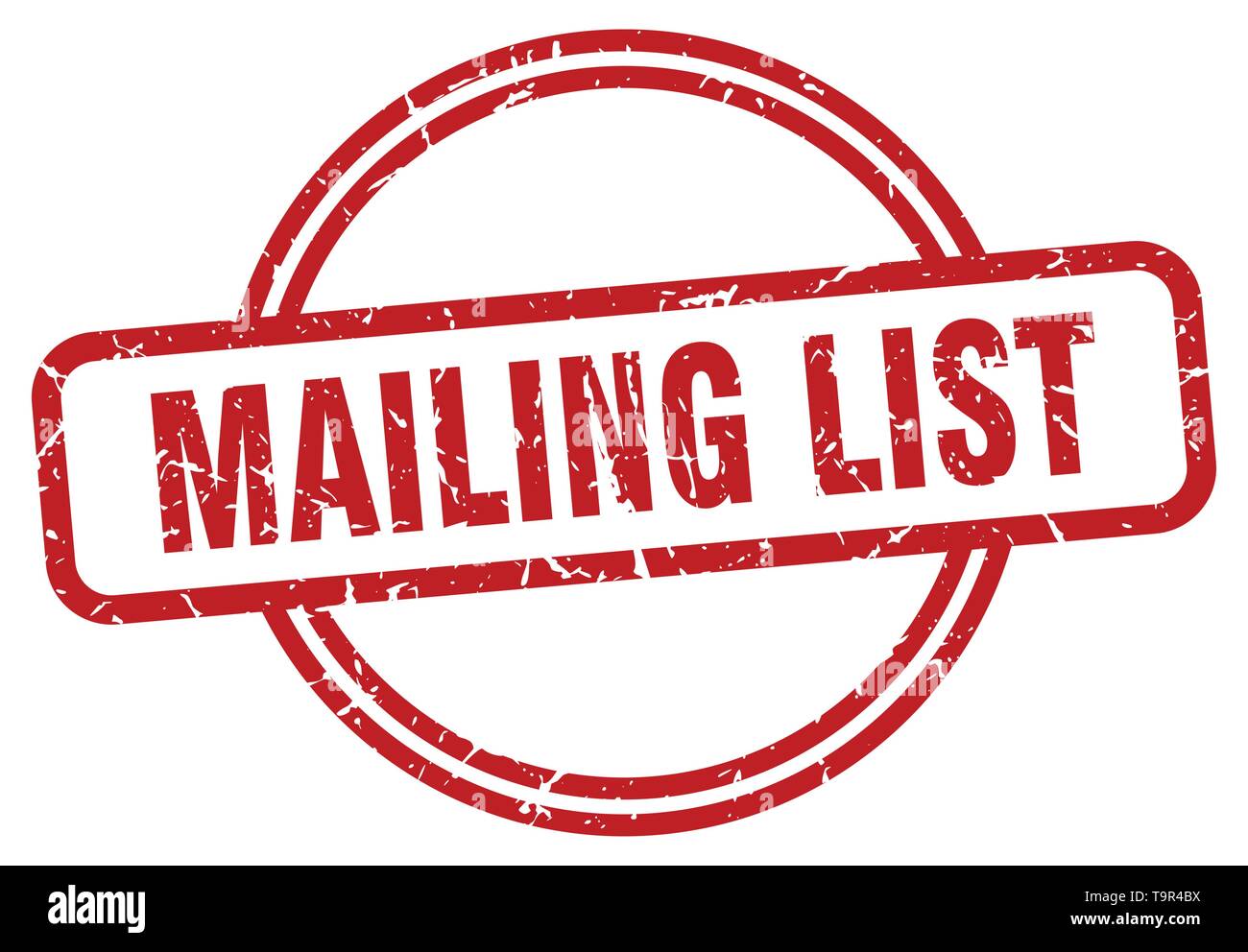 Mailing list Stock Vector Images - Alamy