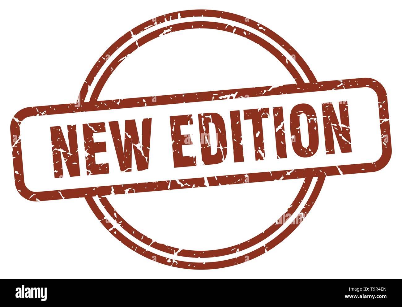new edition stamp isolated on white Stock Vector Image & Art - Alamy