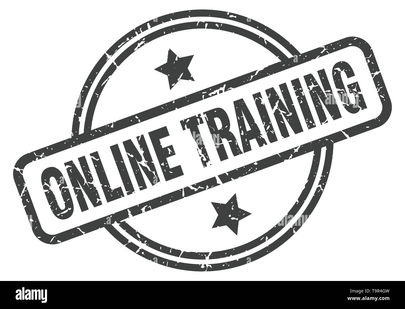 online training stamp isolated on white Stock Vector Image & Art - Alamy