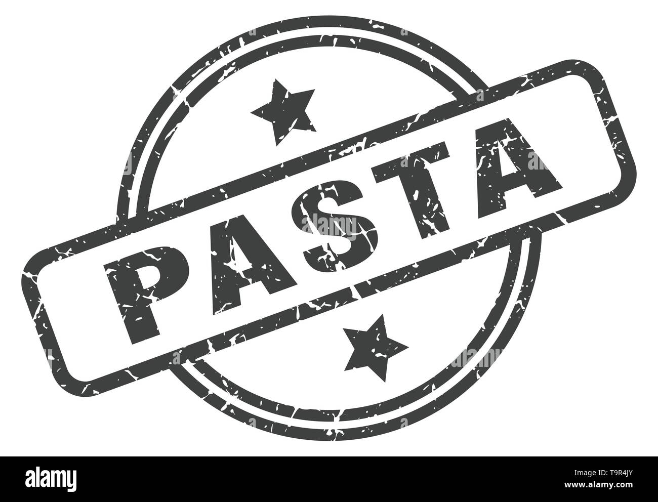 Premium pasta rubber stamp Stock Vector Images - Alamy