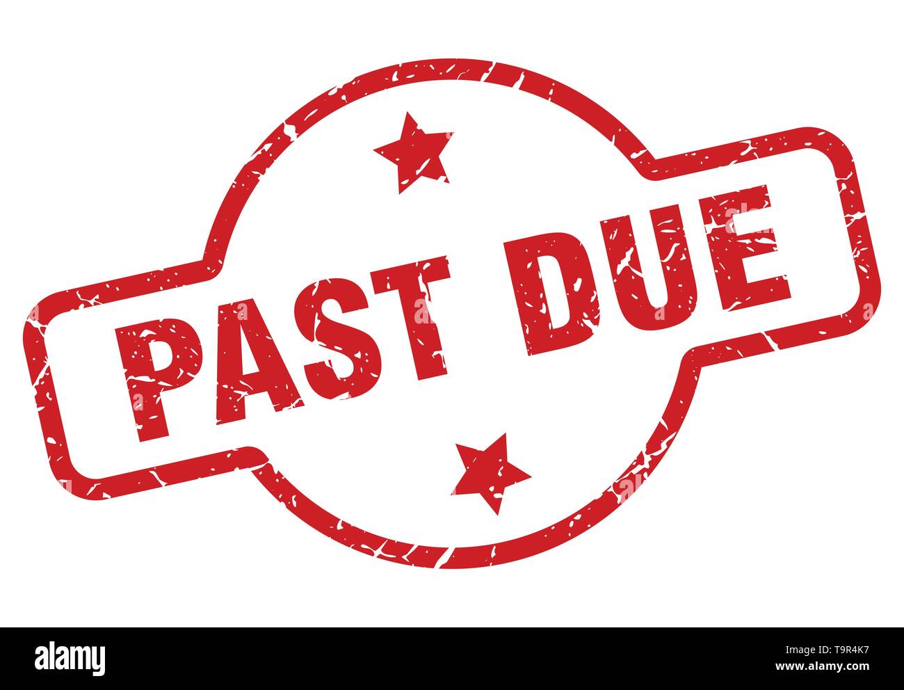 past due stamp isolated on white Stock Vector Image & Art - Alamy
