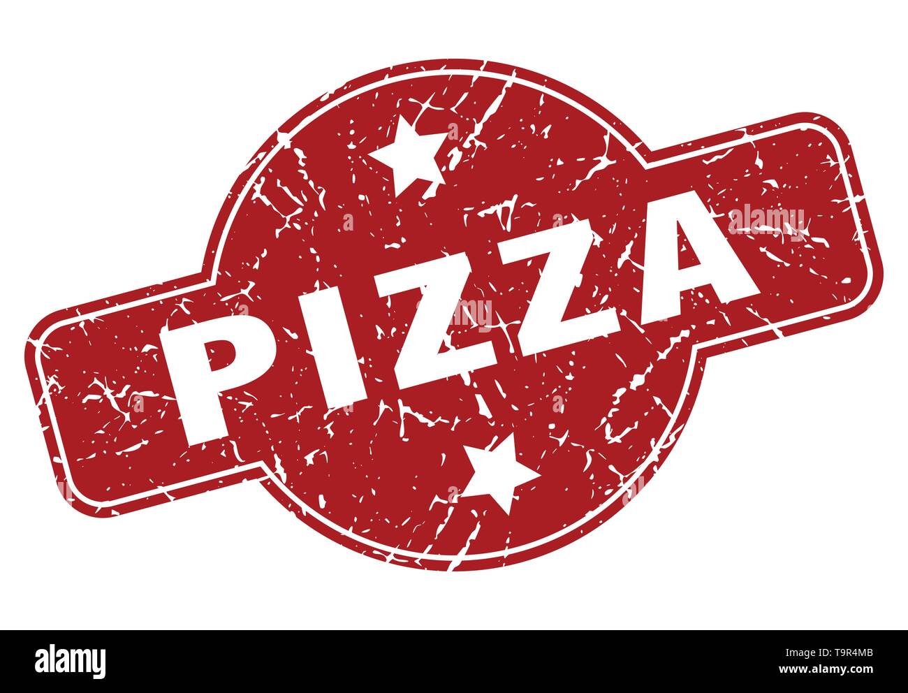 pizza vintage stamp. pizza sign Stock Vector Image & Art - Alamy