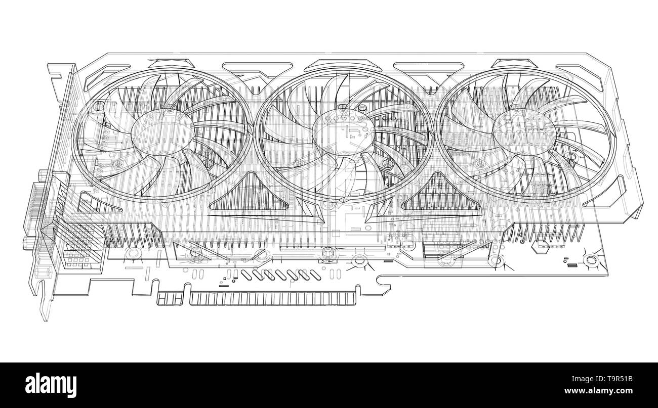 High tech machine Stock Vector Images - Alamy