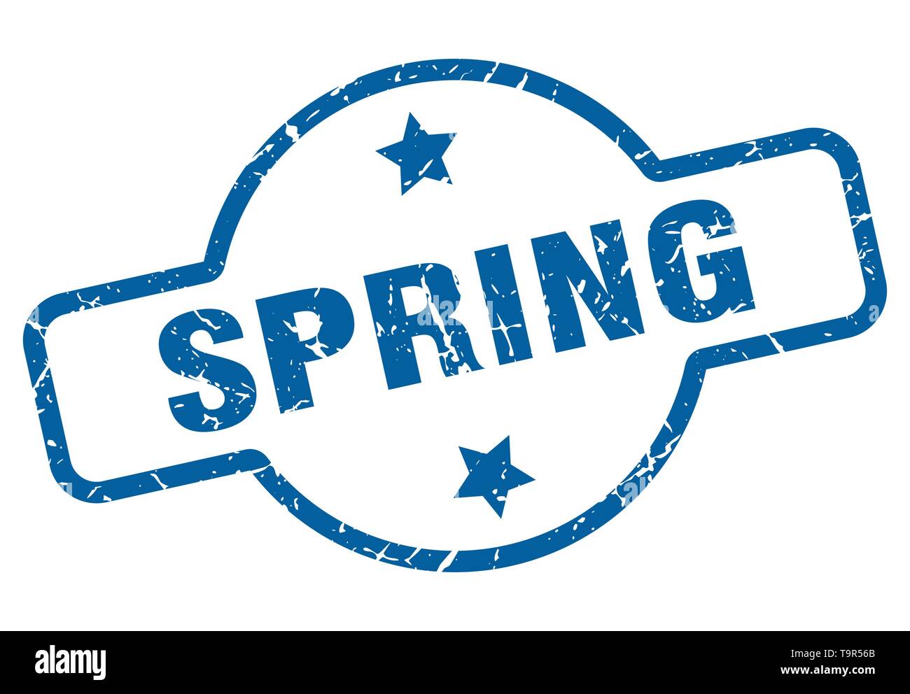 spring vintage stamp. spring sign Stock Vector Image & Art - Alamy