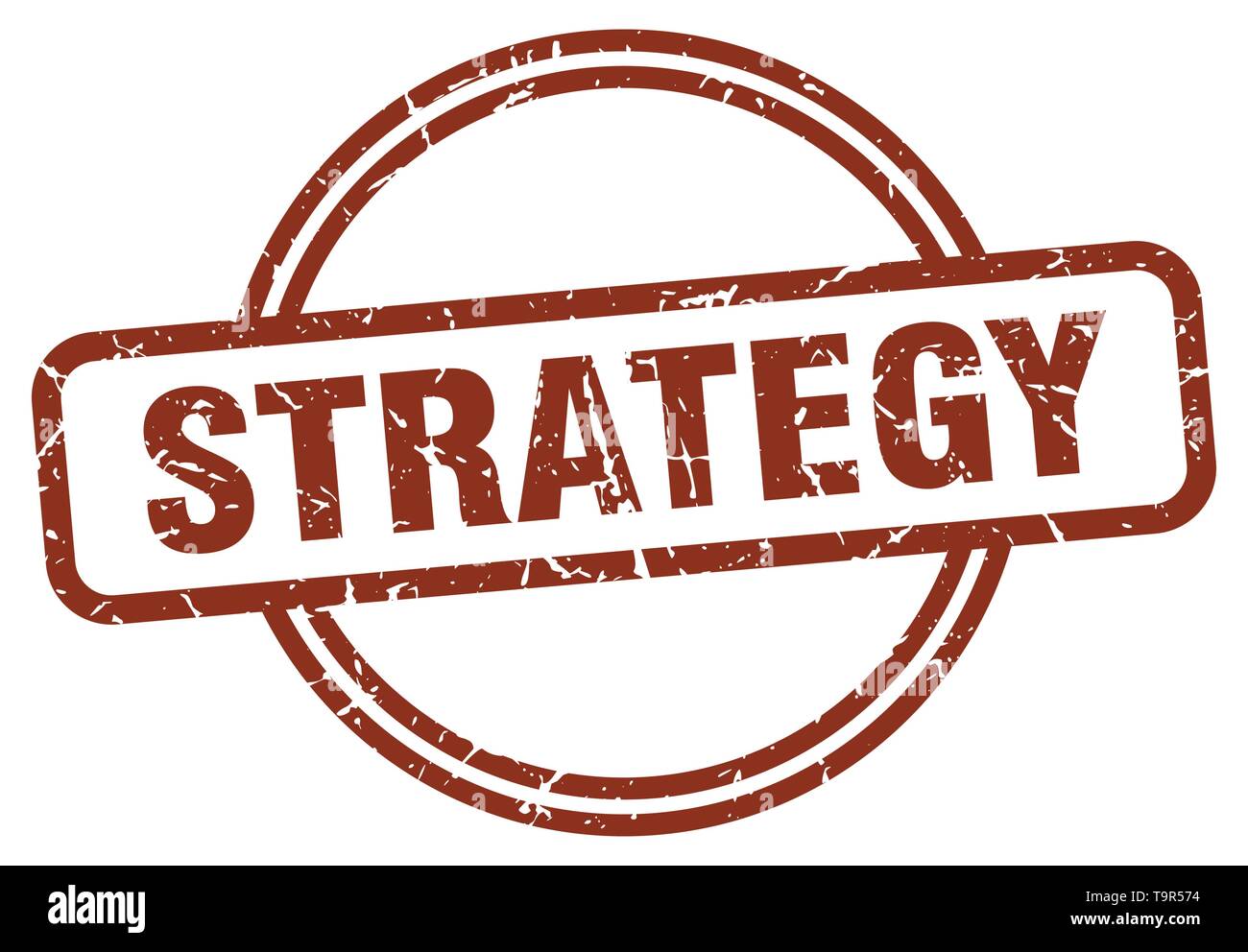 strategy stamp isolated on white Stock Vector Image & Art - Alamy
