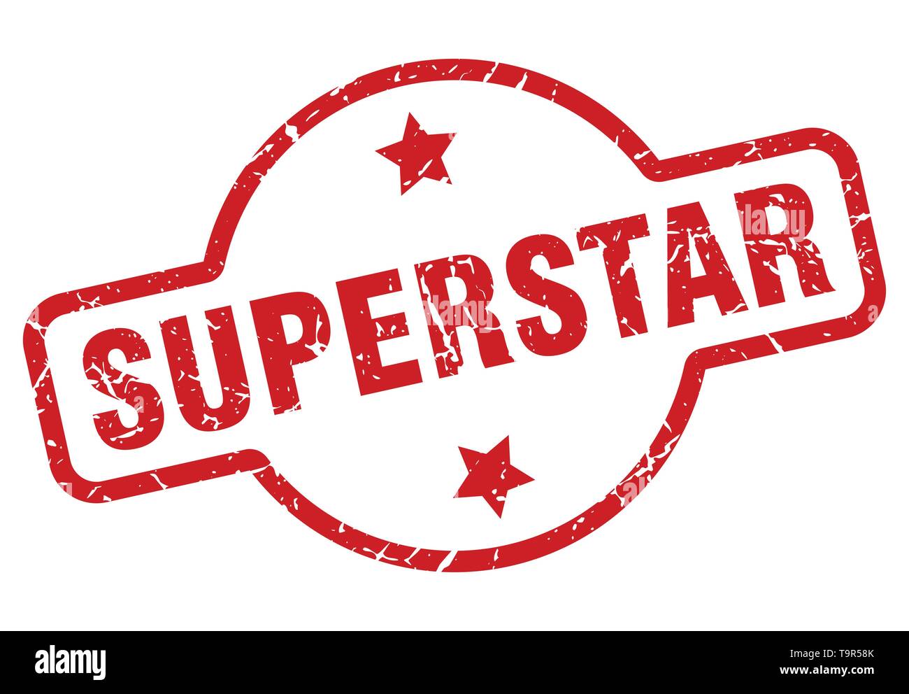 Superstar stamp Stock Vector Images - Alamy