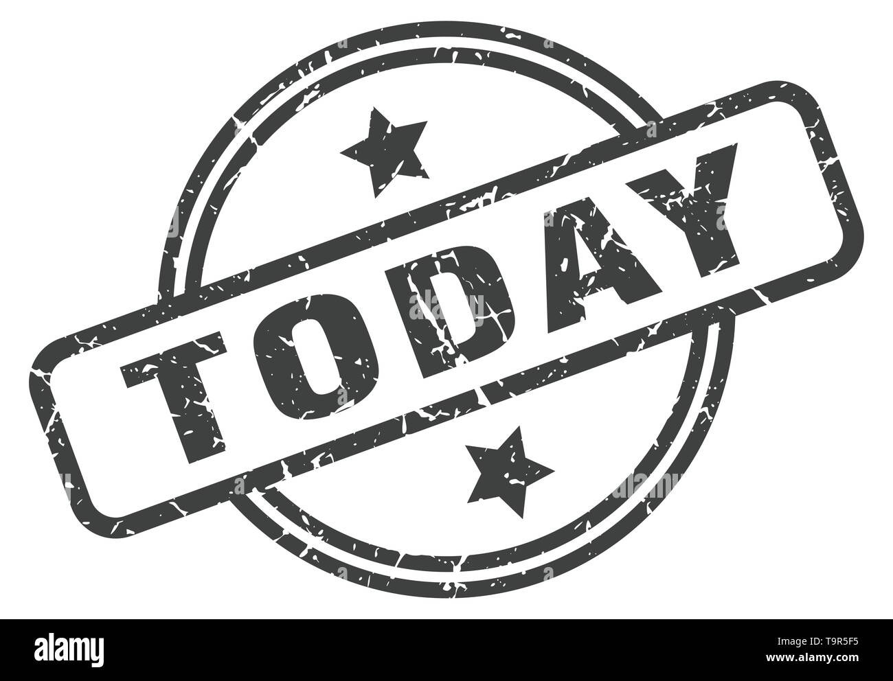 today stamp isolated on white Stock Vector Image & Art - Alamy