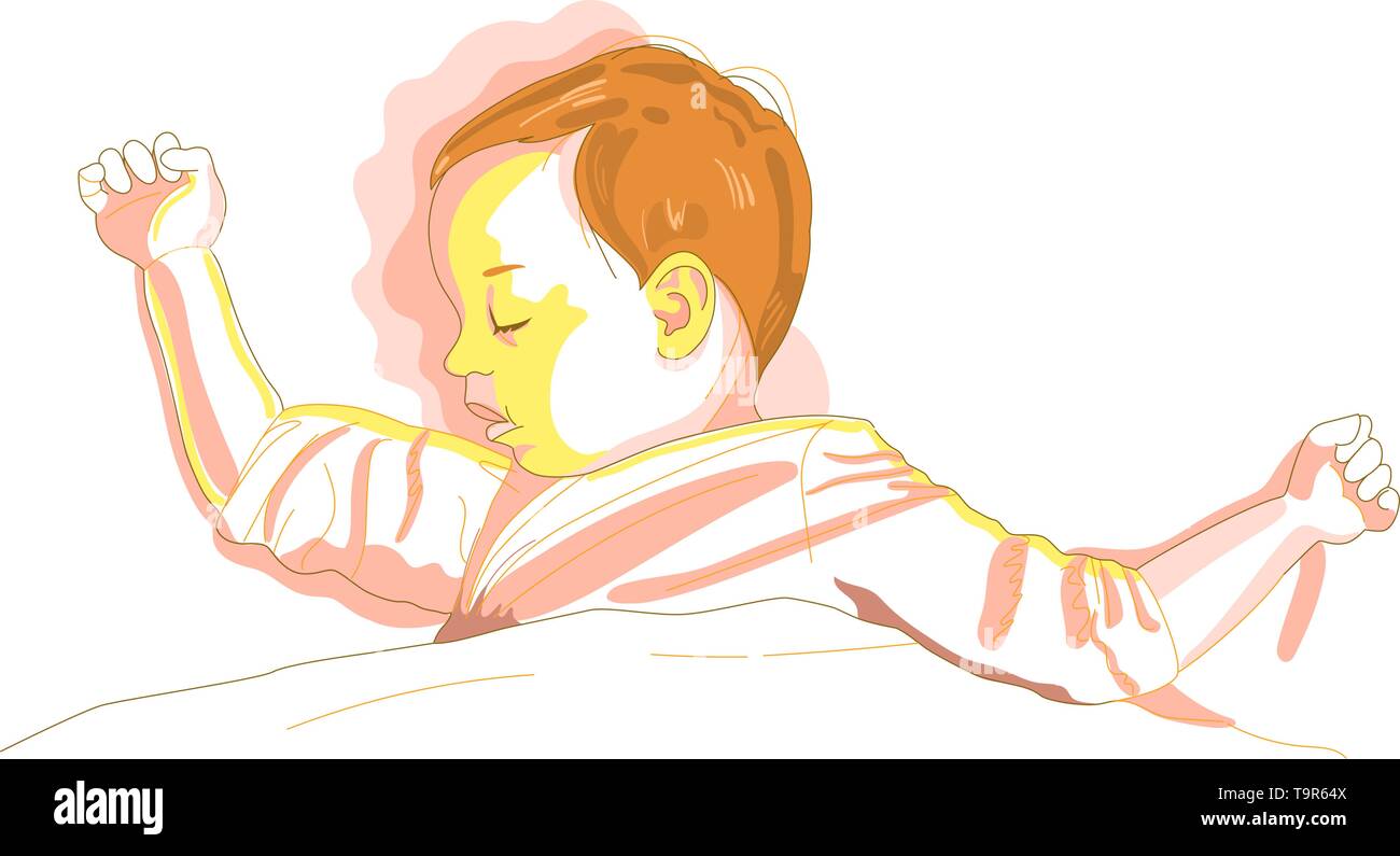 Illustration angel in night Stock Vector Images - Alamy