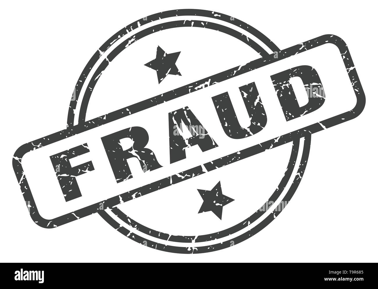 fraud stamp isolated on white Stock Vector Image & Art - Alamy