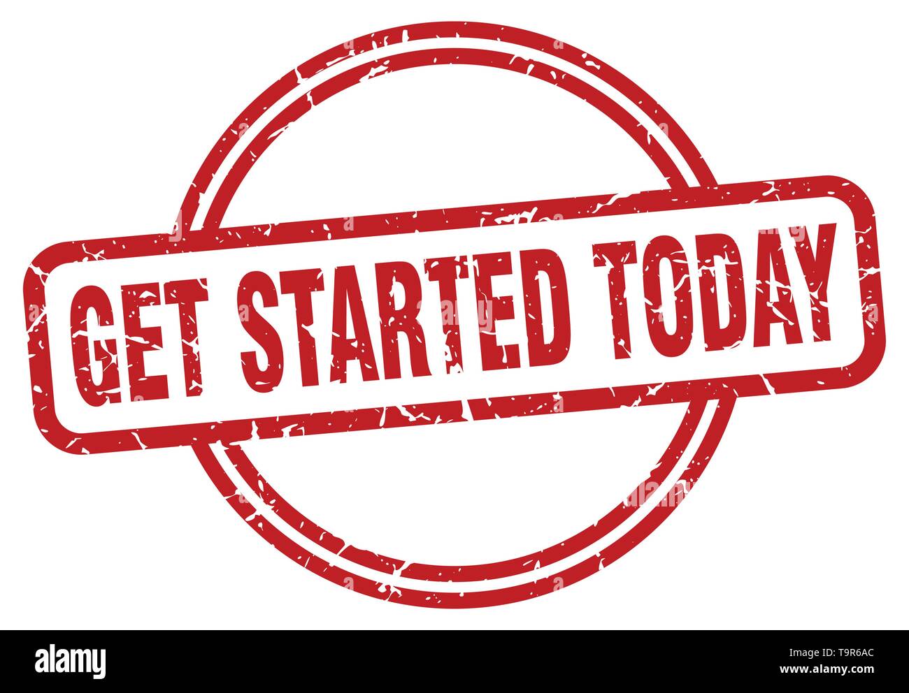 Start stamp round vintage Stock Vector Images - Alamy