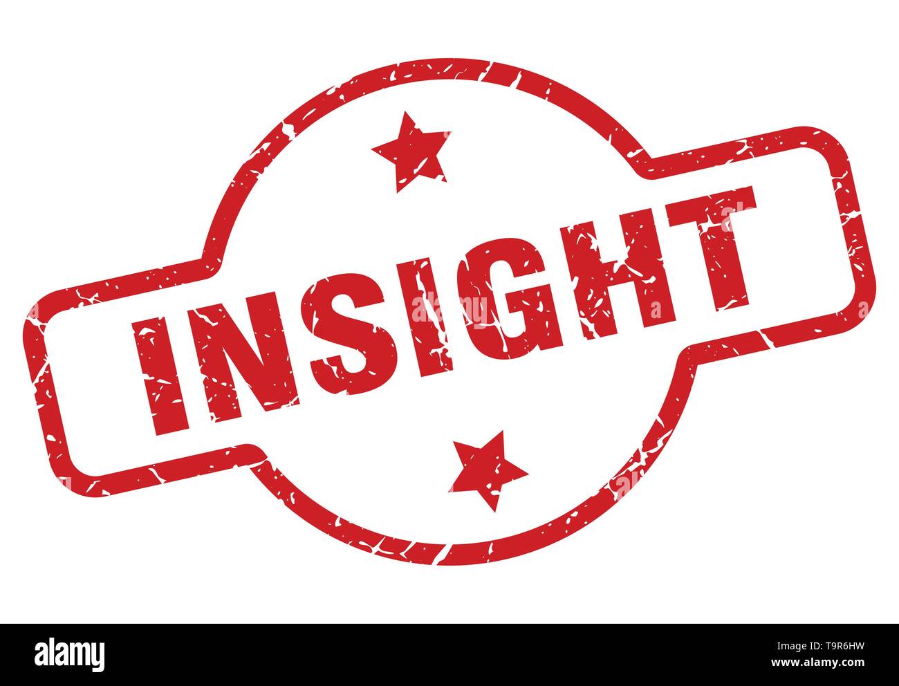 insight stamp isolated on white Stock Vector Image & Art - Alamy