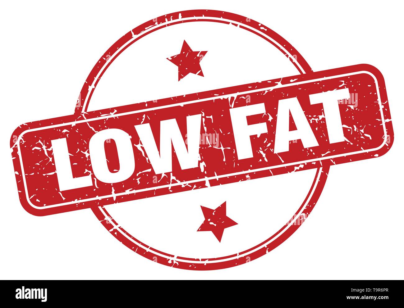 Low fat label circle hi-res stock photography and images - Alamy