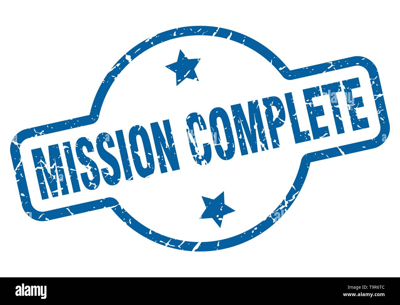mission complete vintage stamp. mission complete sign Stock Vector ...