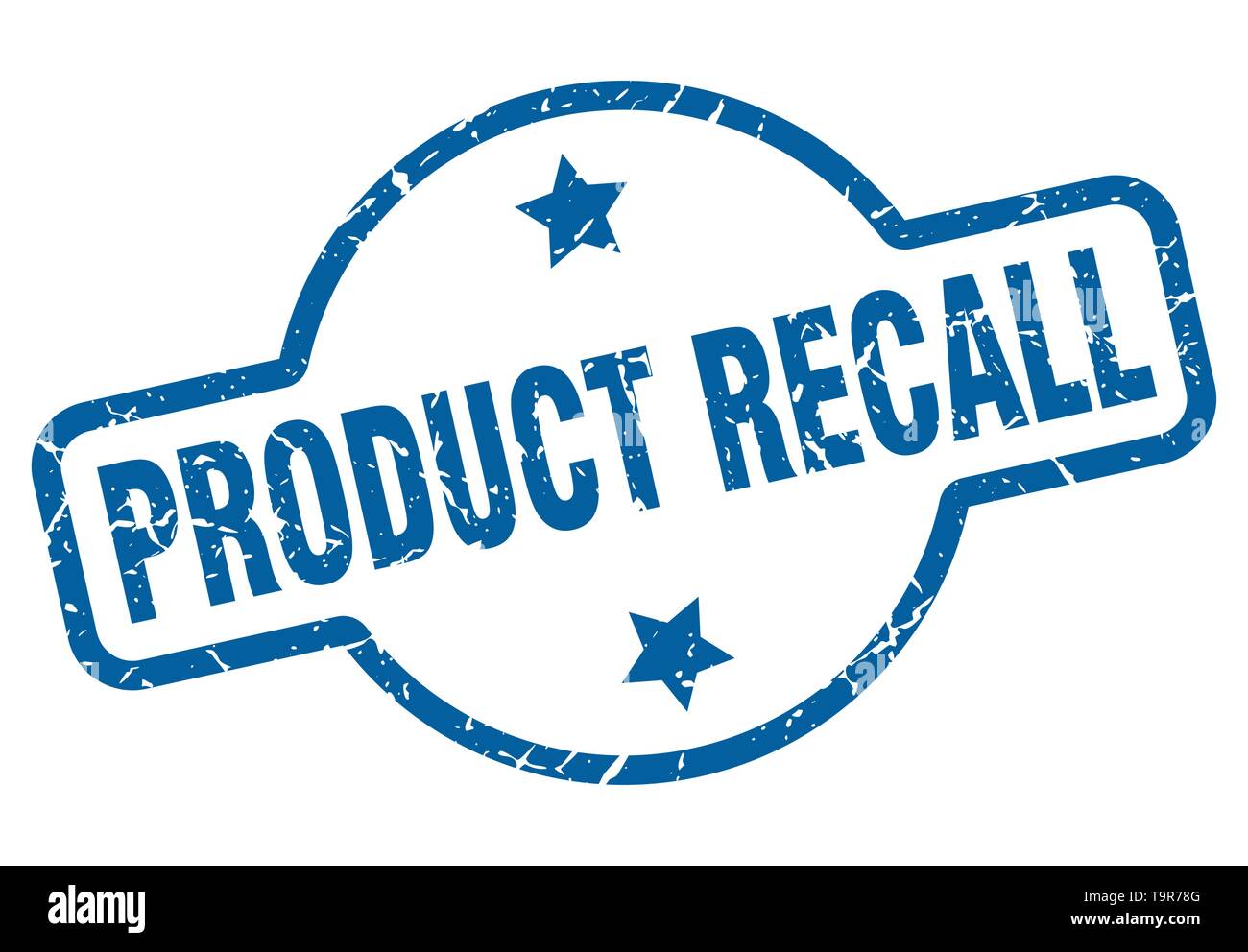 product recall vintage stamp. product recall sign Stock Vector Image ...