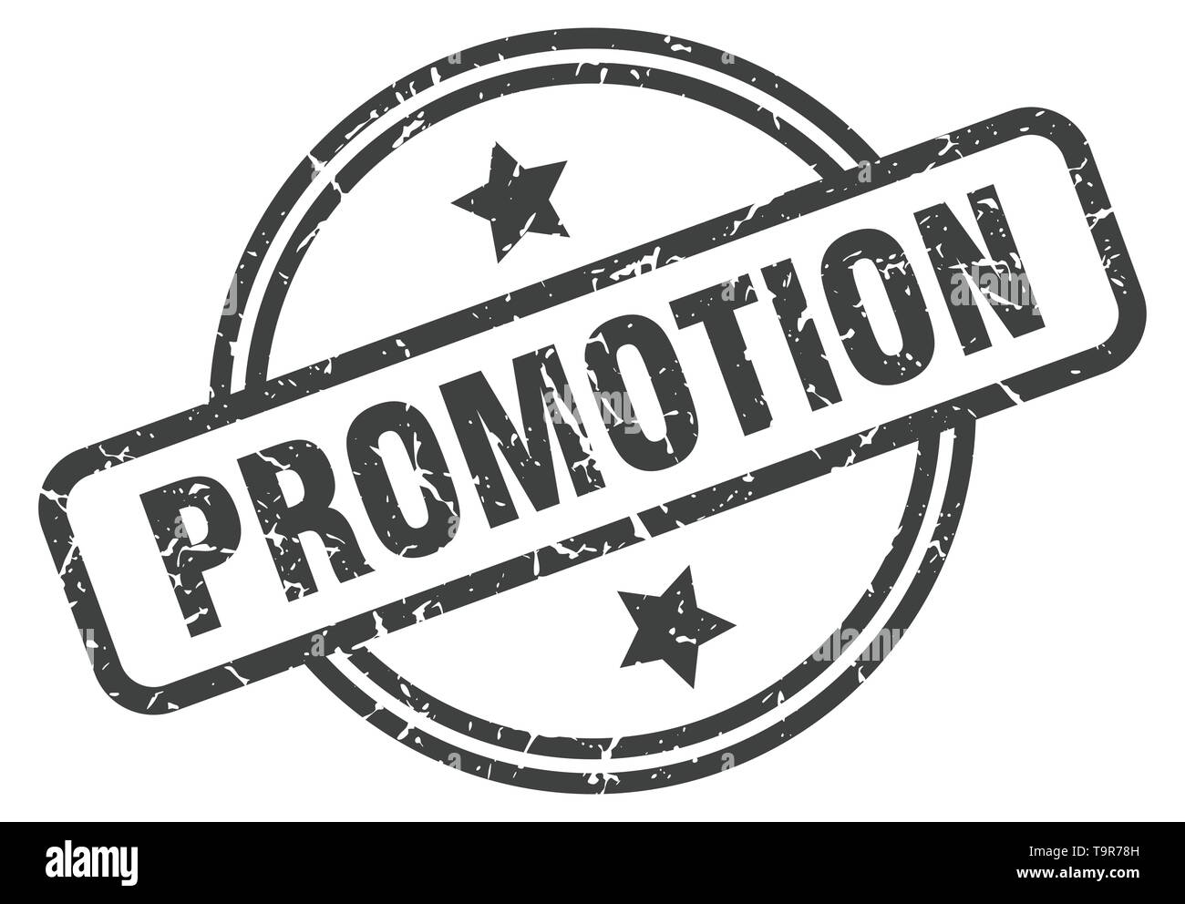 promotion stamp isolated on white Stock Vector Image & Art - Alamy