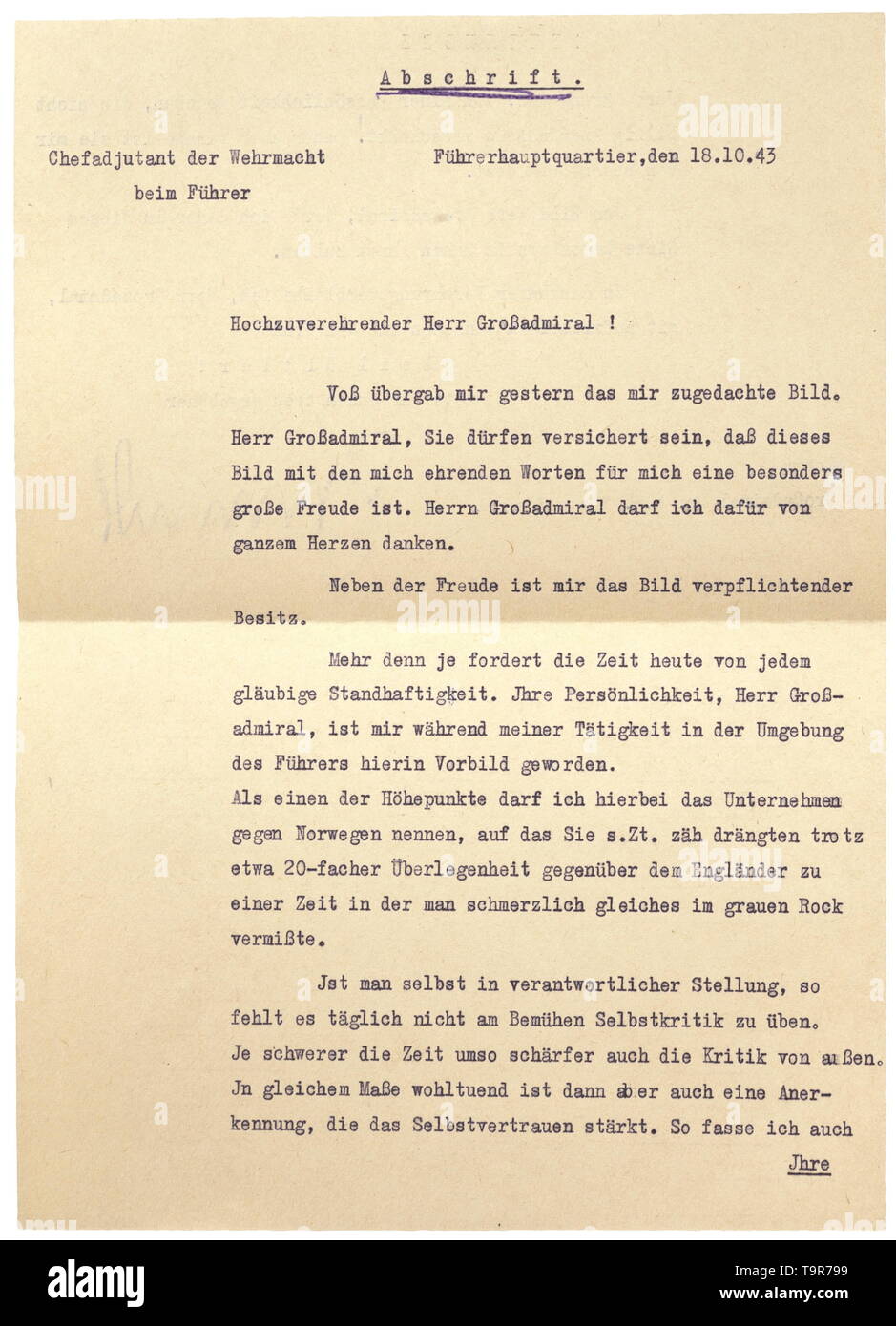 General of Infantry Rudolf Schmundt - a presentation frame of ...