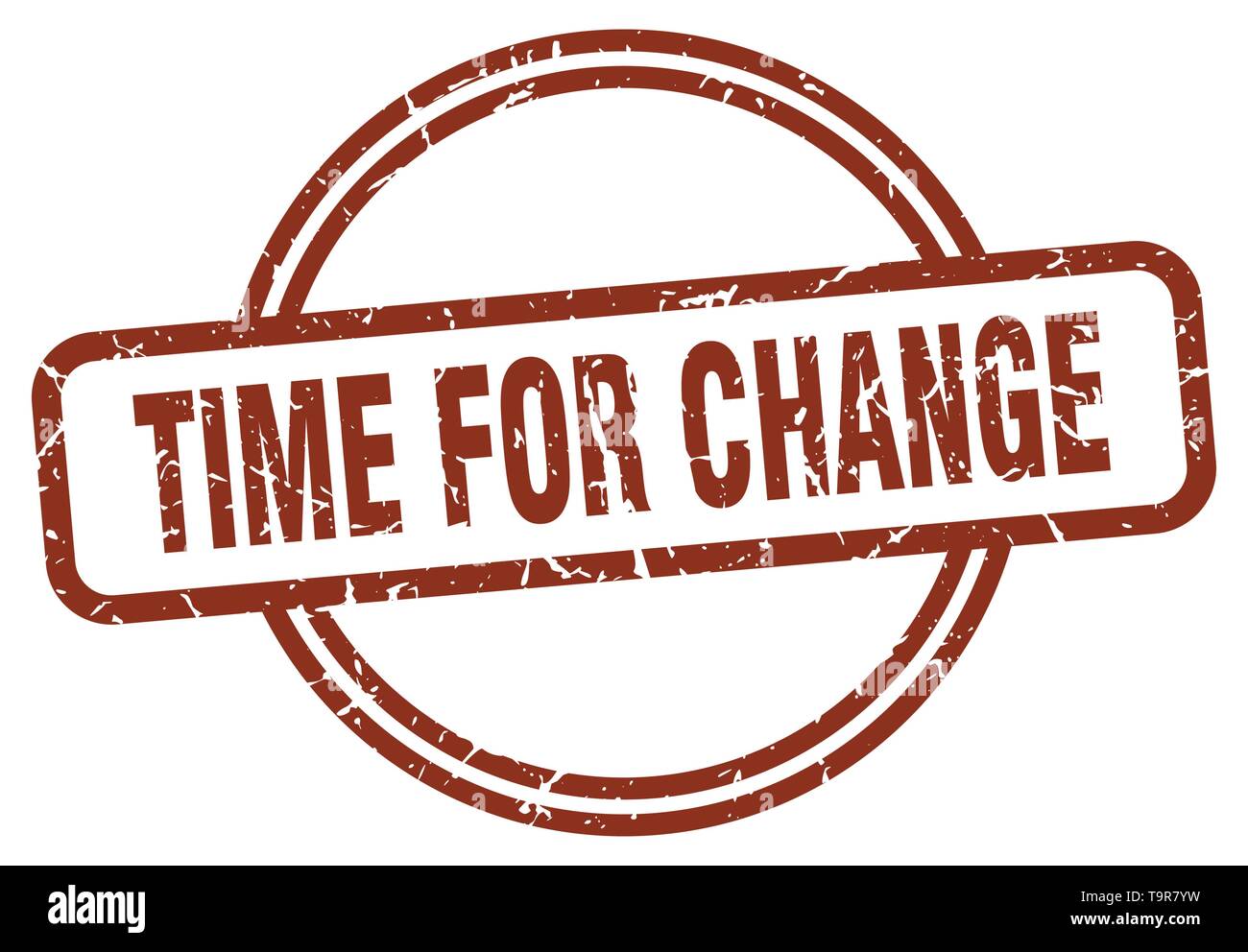 time for change stamp isolated on white Stock Vector Image & Art - Alamy
