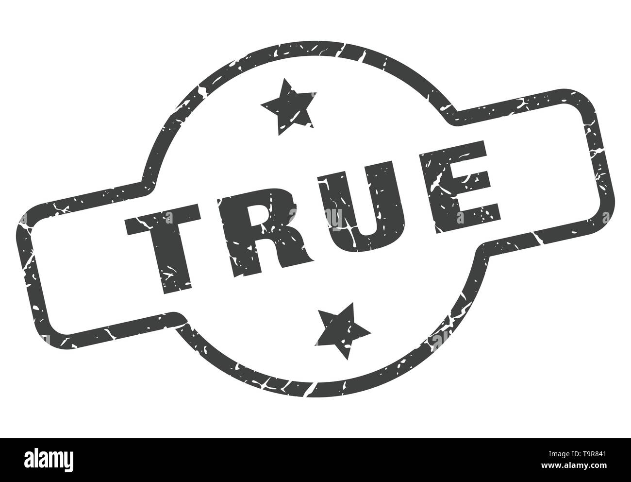 true vintage round isolated stamp Stock Vector Image & Art - Alamy