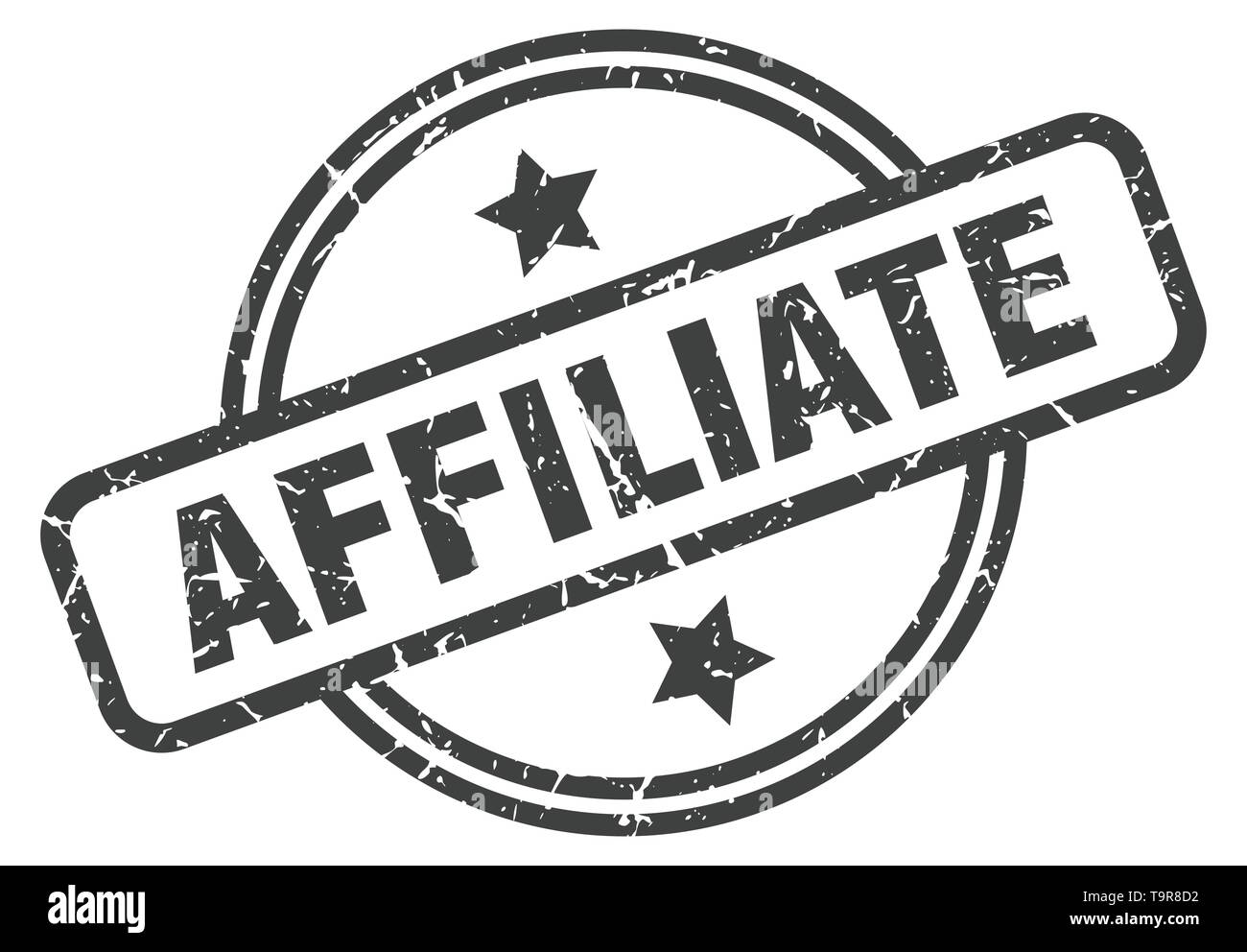 affiliate stamp isolated on white Stock Vector Image & Art - Alamy