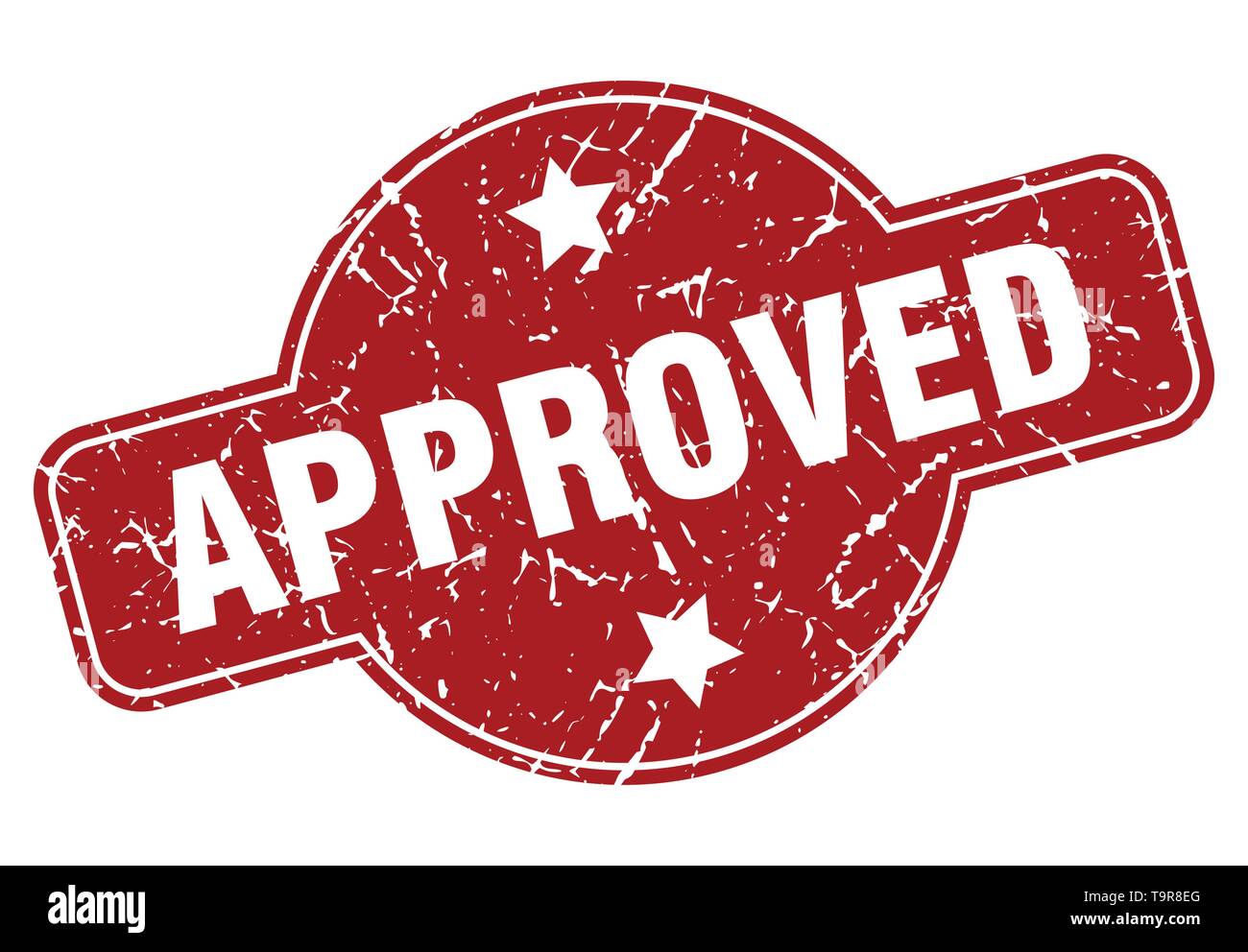 approved vintage stamp. approved sign Stock Vector Image & Art - Alamy