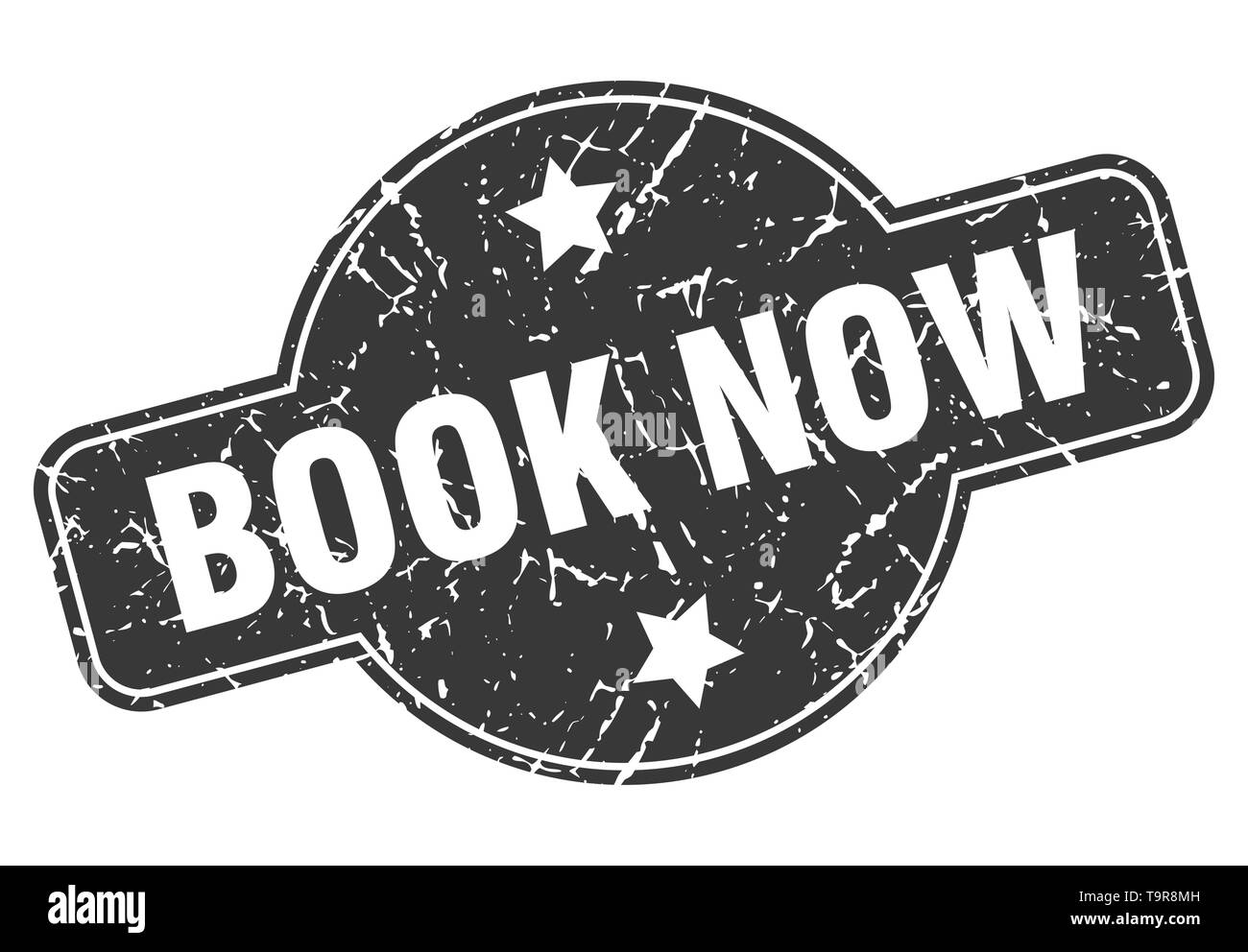 Book now stamp Black and White Stock Photos & Images - Alamy