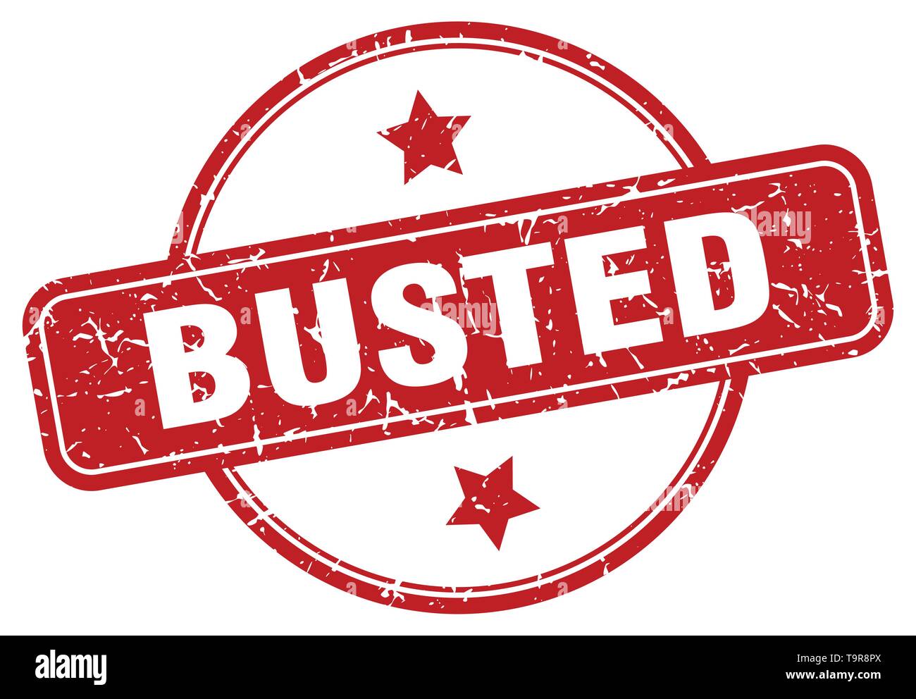 busted vintage round isolated stamp Stock Vector Image & Art - Alamy