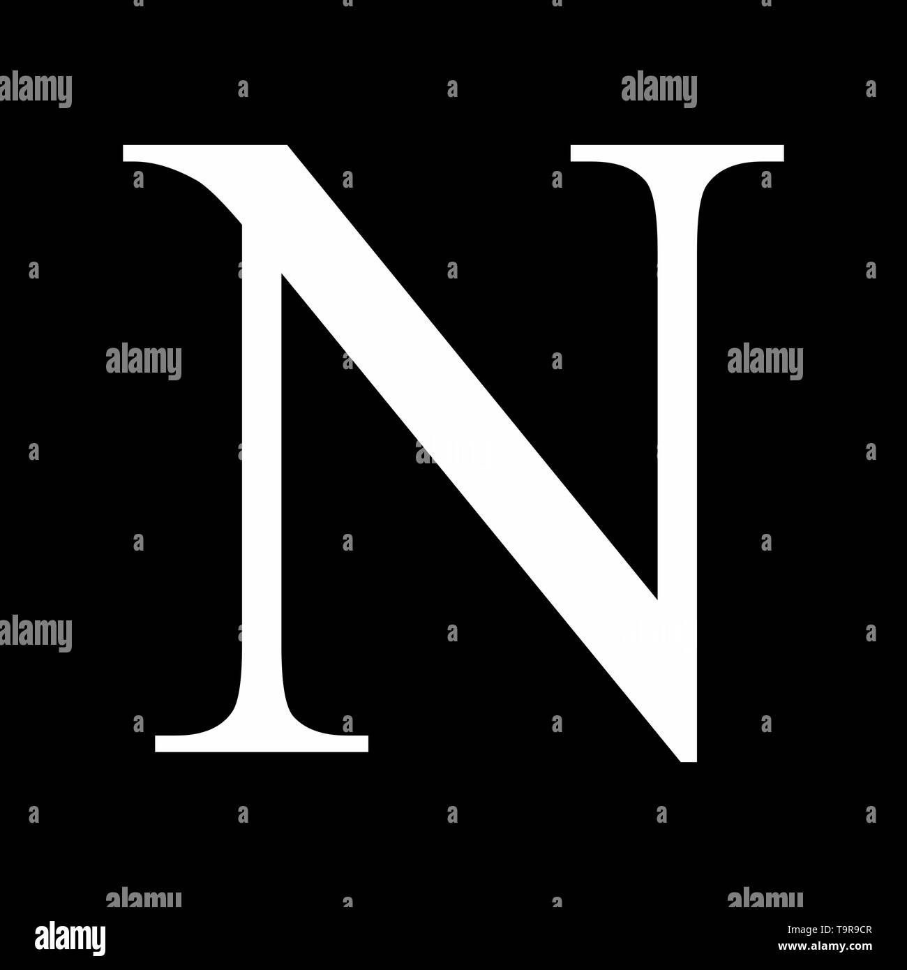 Greek letter nu hi-res stock photography and images - Alamy