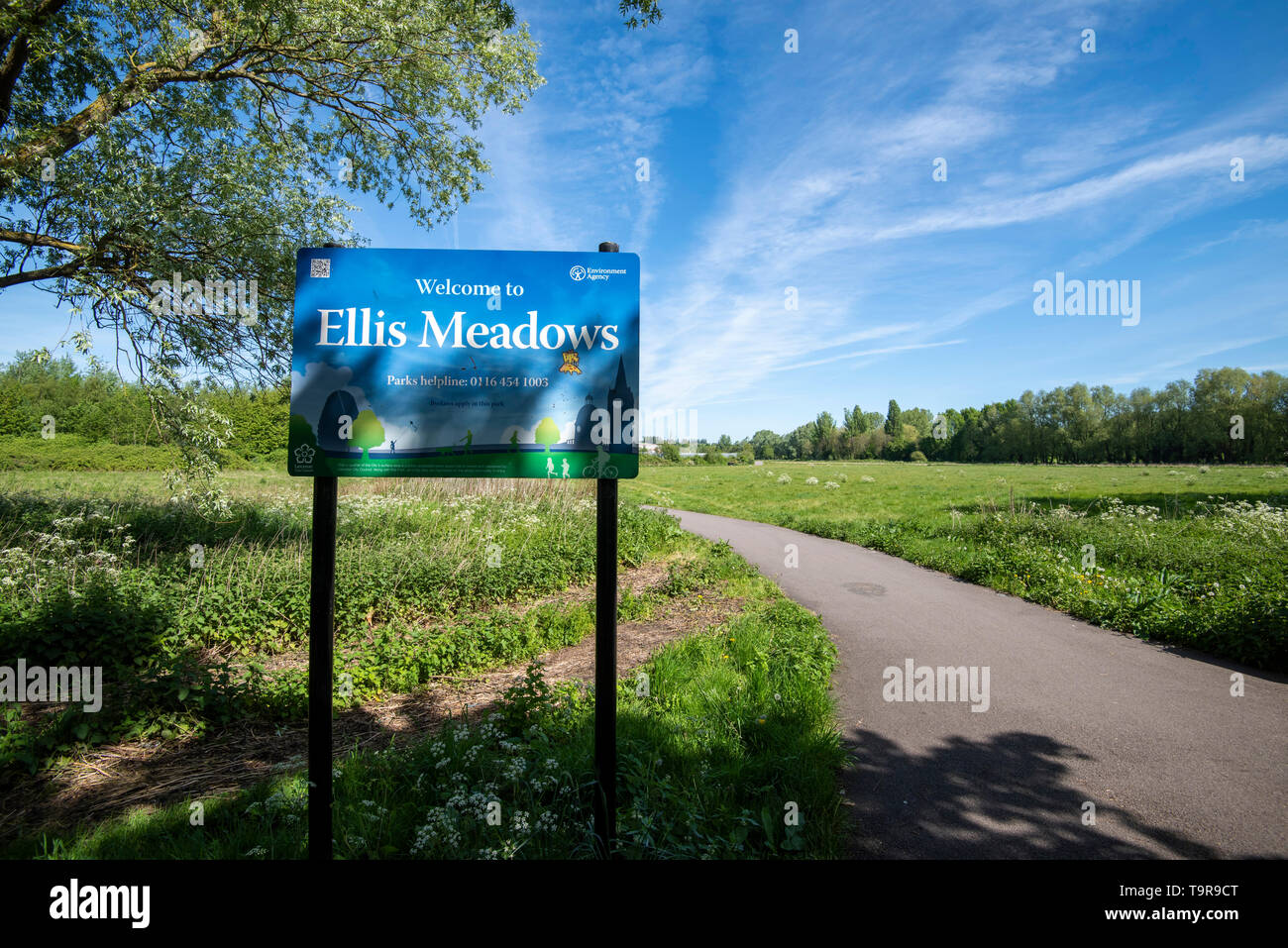 Ellis Meadows in Leicester City, Leicestershire England UK Stock Photo ...
