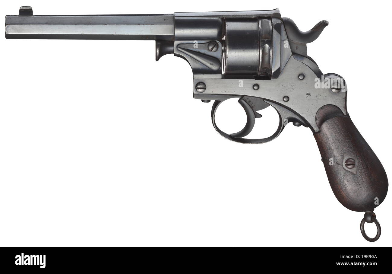 A service revolver Mod. 1873 9.4 mm calibre, no. 6318. Bright bore with ...
