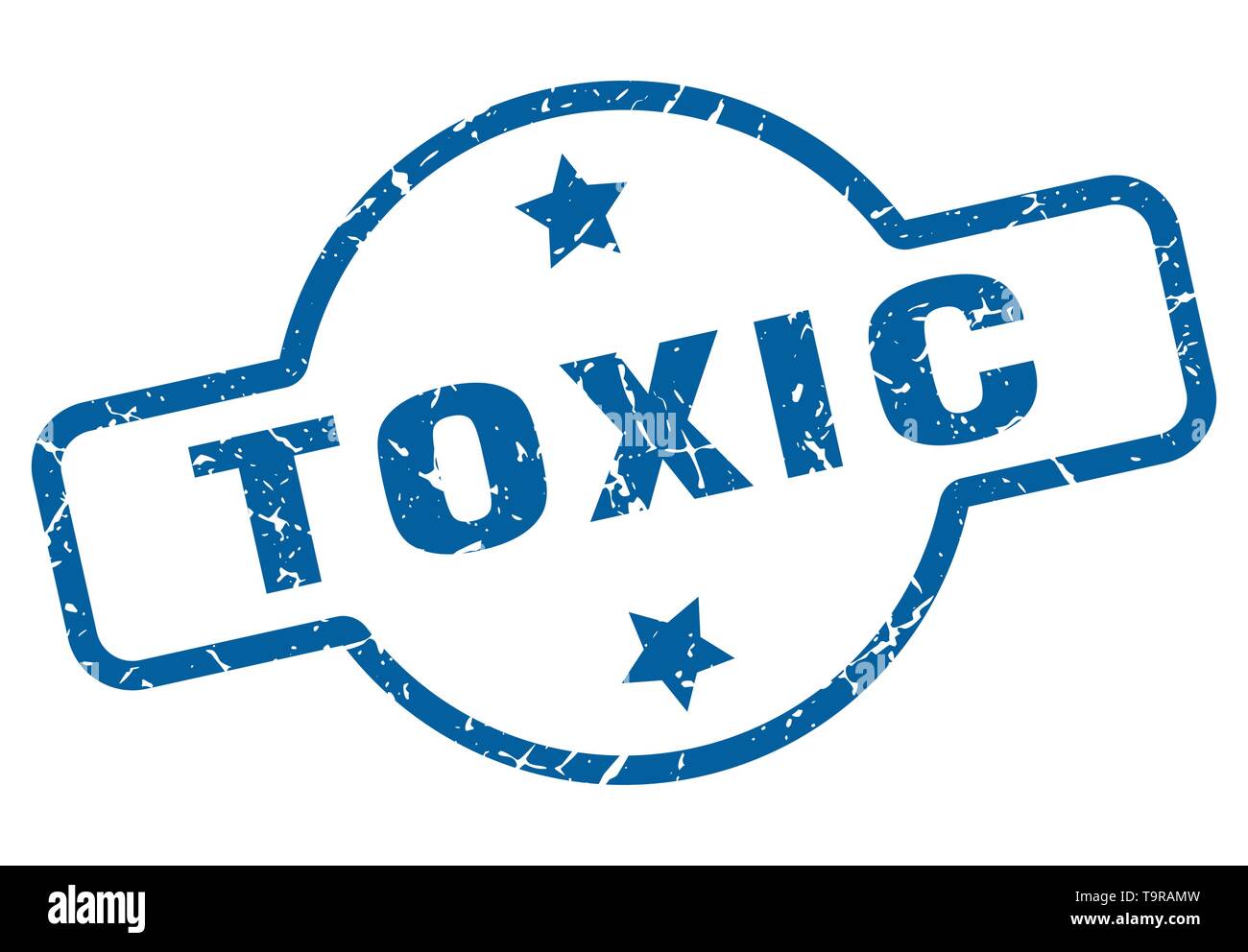 toxic vintage stamp. toxic sign Stock Vector Image & Art - Alamy