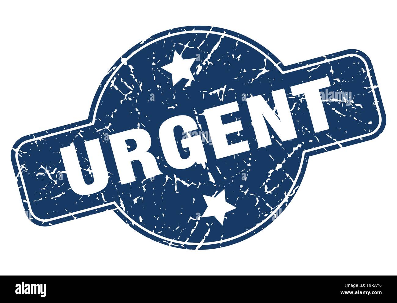 urgent vintage round isolated stamp Stock Vector Image & Art - Alamy