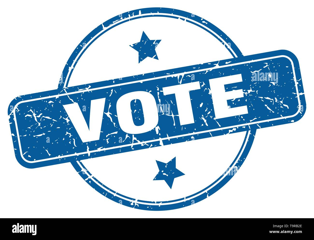 vote round grunge isolated stamp Stock Vector Image & Art - Alamy